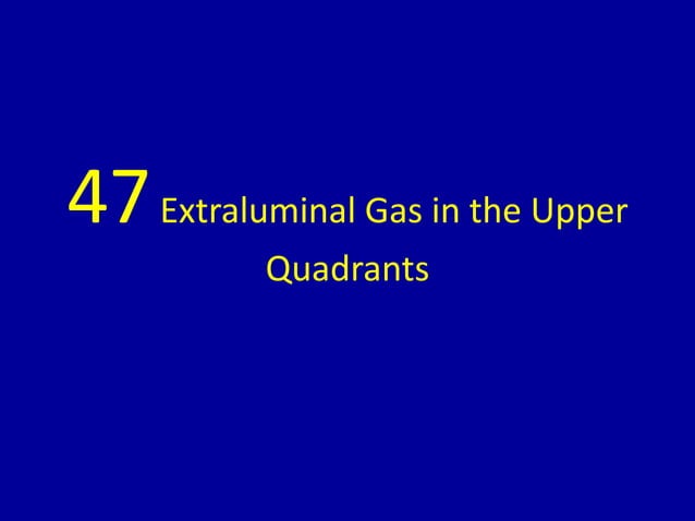 47 extraluminal gas in the upper quadrants | PPTX