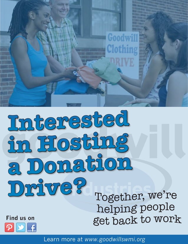 Goodwill Flyer | PDF