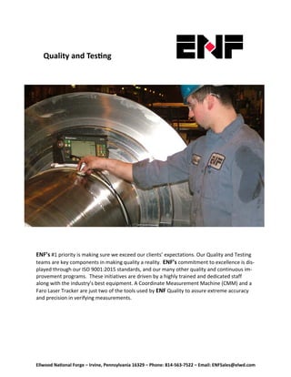 Introduction to Ellwood National Forge | PDF