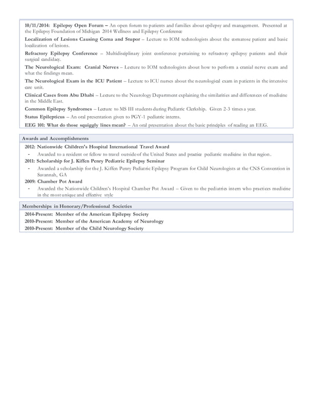 Seth Philip DeVries CV - 2016 | PDF