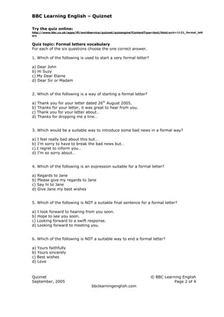 47 formal letters | PDF | Personal Celebrations & Life Events