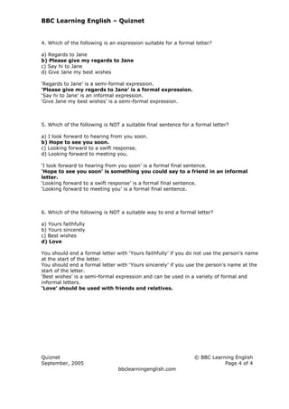 47 formal letters | PDF | Personal Celebrations & Life Events