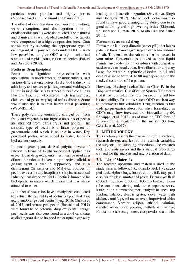Green Synthesis of Biowaste Derived Pectin from Pomelo Citrus Maxima ...