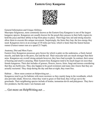 47K Sample Essay Helping Others Lockie Leona | PDF