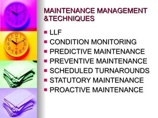 47 Maint Tools & Techniques Fope06 | PPT