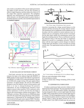 Interleaving Technique in Multiphase Buck & Boost Converter | PDF