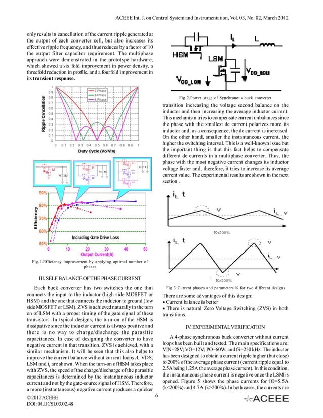 Interleaving Technique in Multiphase Buck & Boost Converter | PDF