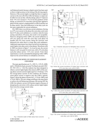 Interleaving Technique in Multiphase Buck & Boost Converter | PDF