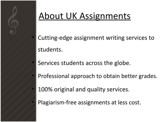Uk assignments | PPT