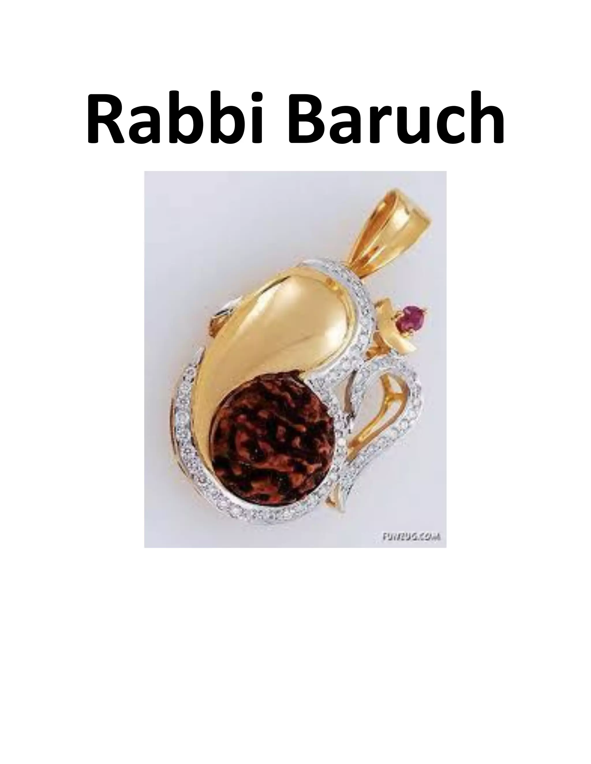 Rabbi Baruch Gradon | LA | Rabbi Gradon | PDF