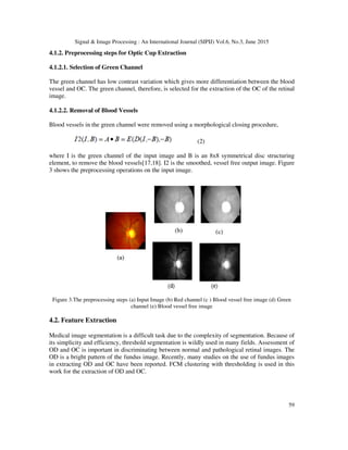 FUZZY CLUSTERING BASED GLAUCOMA DETECTION USING THE CDR | PDF