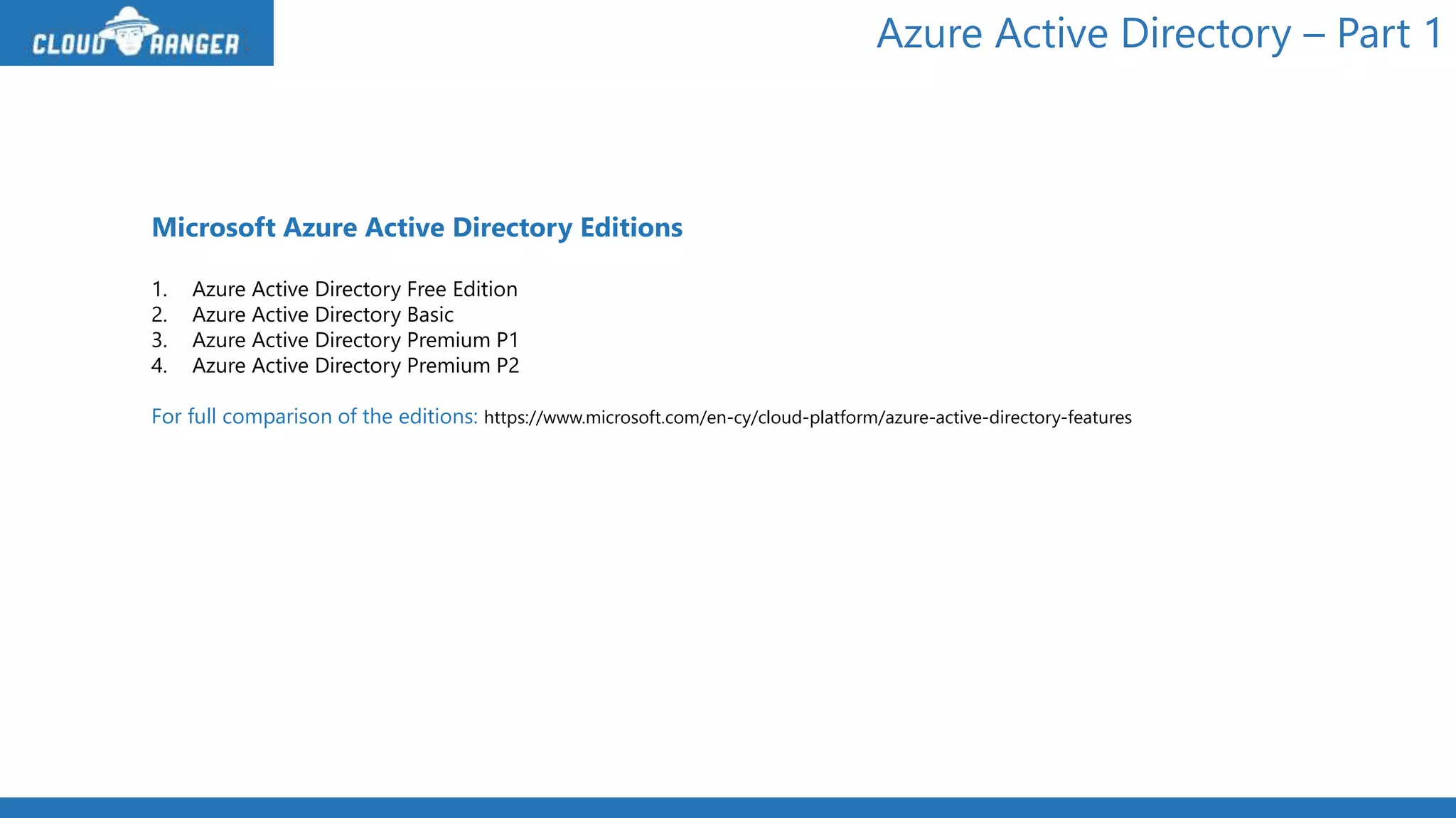 48. Azure Active Directory - Part 1 | PPT