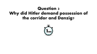 REVISION IGCSE CAMBRIDGE HISTORY: POLISH CORRIDOR | PPTX
