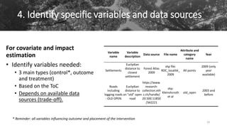Impact evaluation in-depth: More on methods and example of impact ...