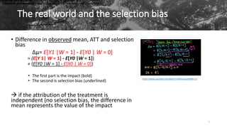 Impact evaluation in-depth: More on methods and example of impact ...