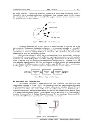 Autonomous system to control a mobile robot | PDF
