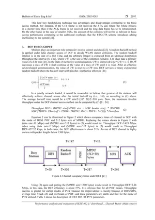 Performance analysis and evaluation of IEEE 802.11 distributed coordination function using OPNET ...
