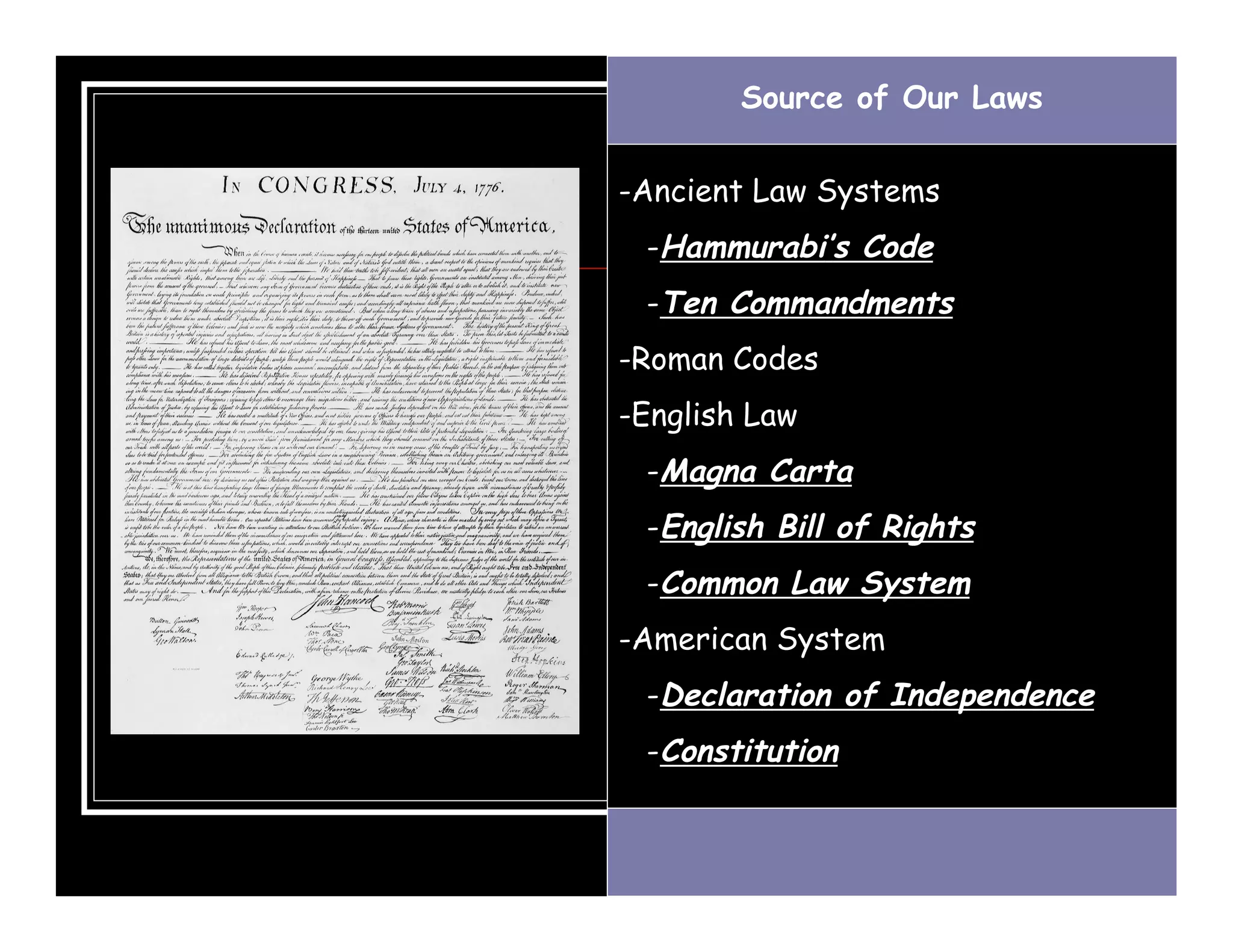 48 sources and types of laws | PDF