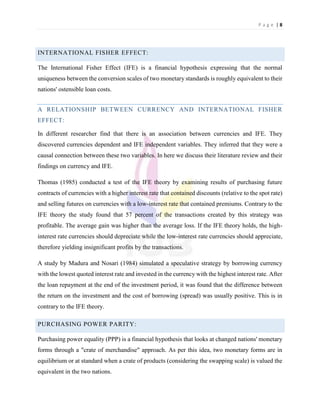 International Finance Analysis | PDF
