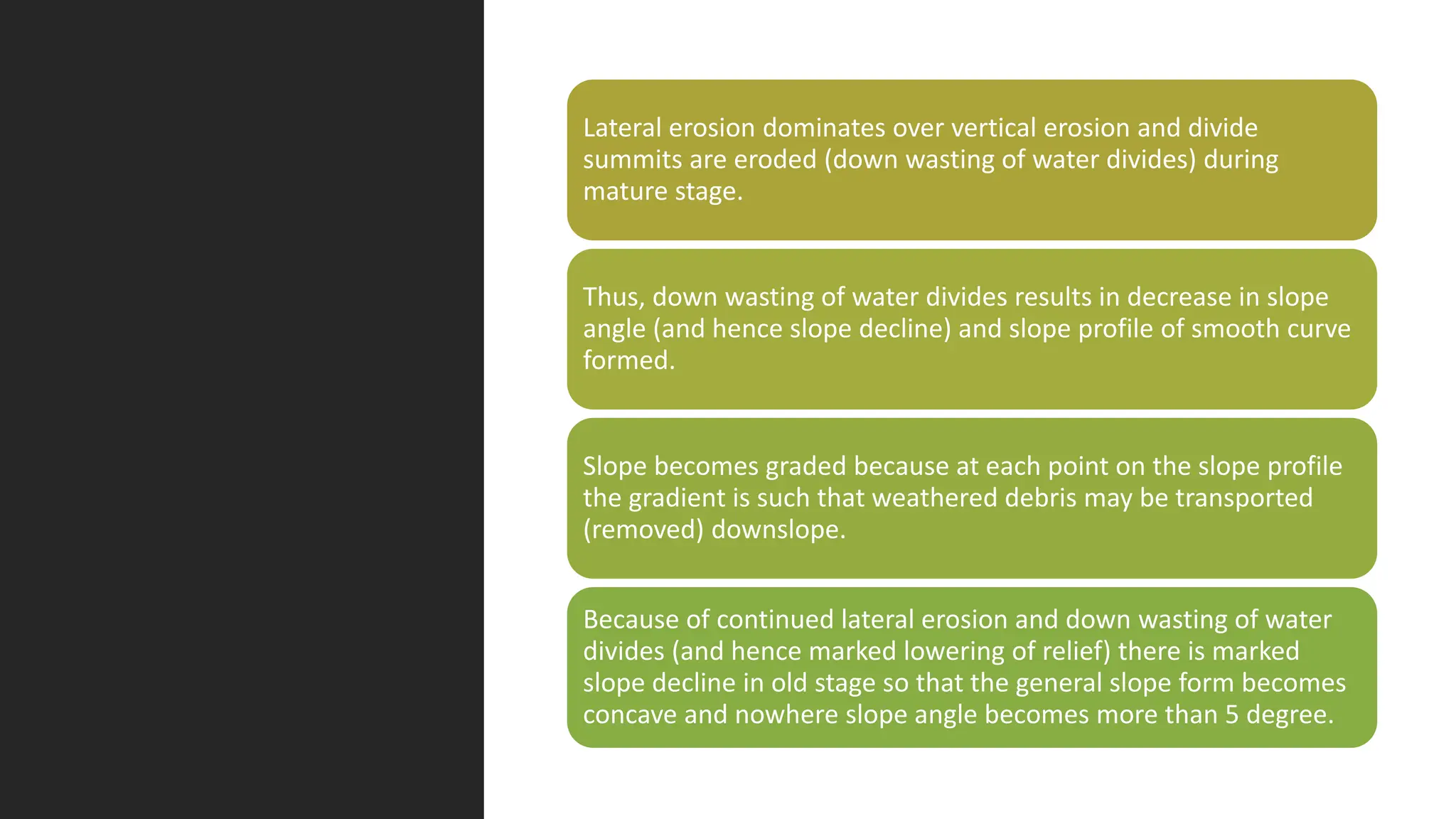 480.pptx development of hill slope, classification | PPTX