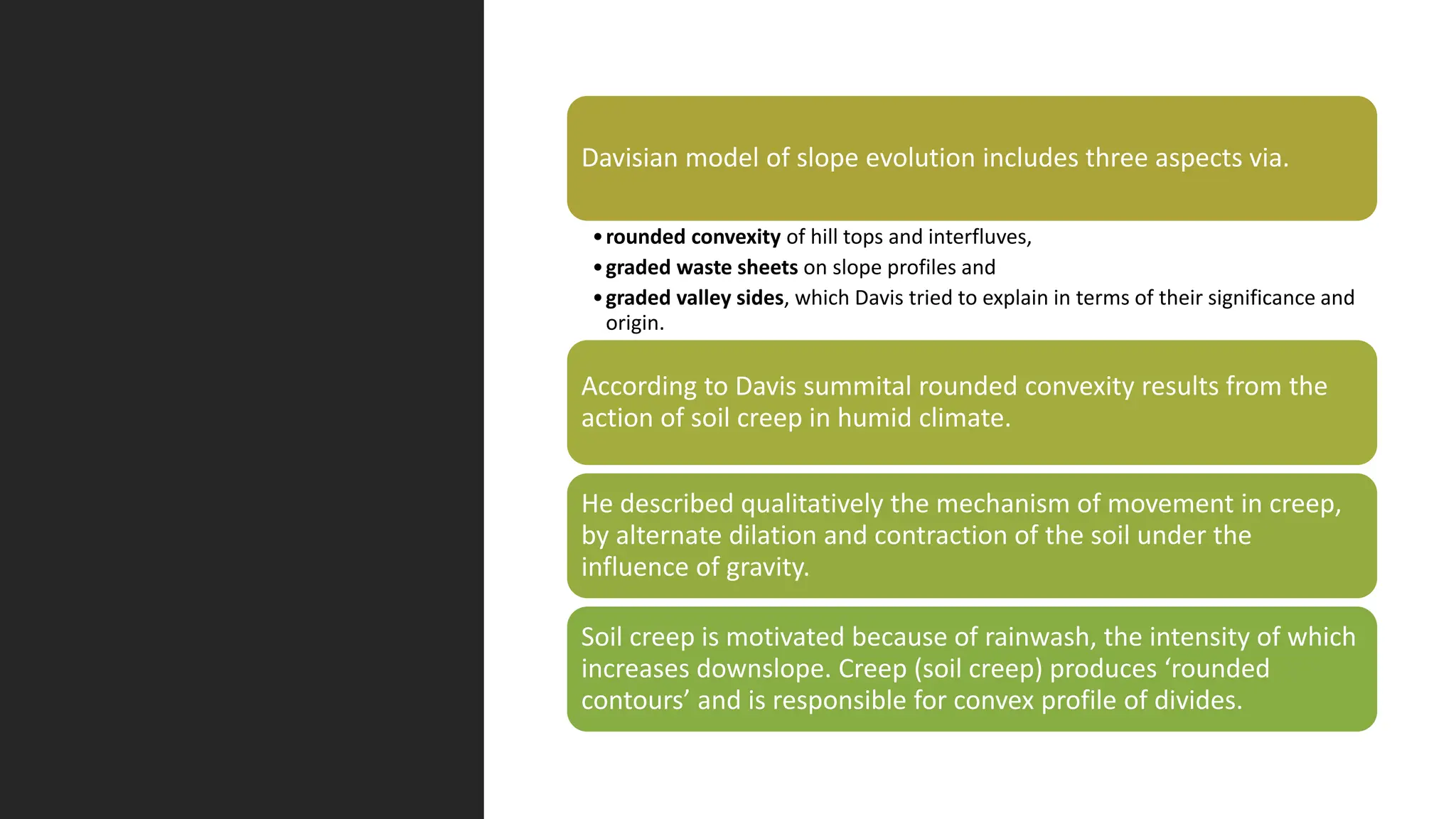 480.pptx development of hill slope, classification | PPTX