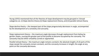 480.pptx development of hill slope, classification | PPTX