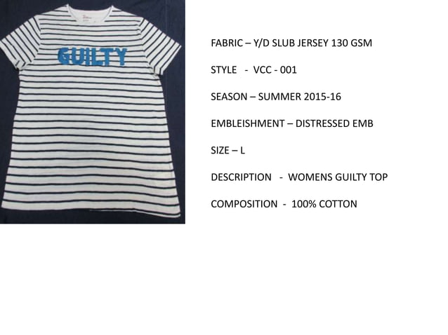 Jersey samples | PPT