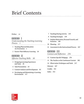 Teaching physical education for learning Seventh Edition. Edition Rink ...