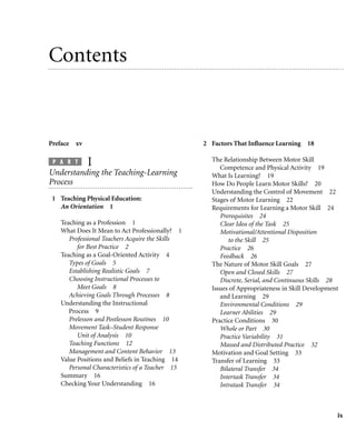 Teaching physical education for learning Seventh Edition. Edition Rink ...