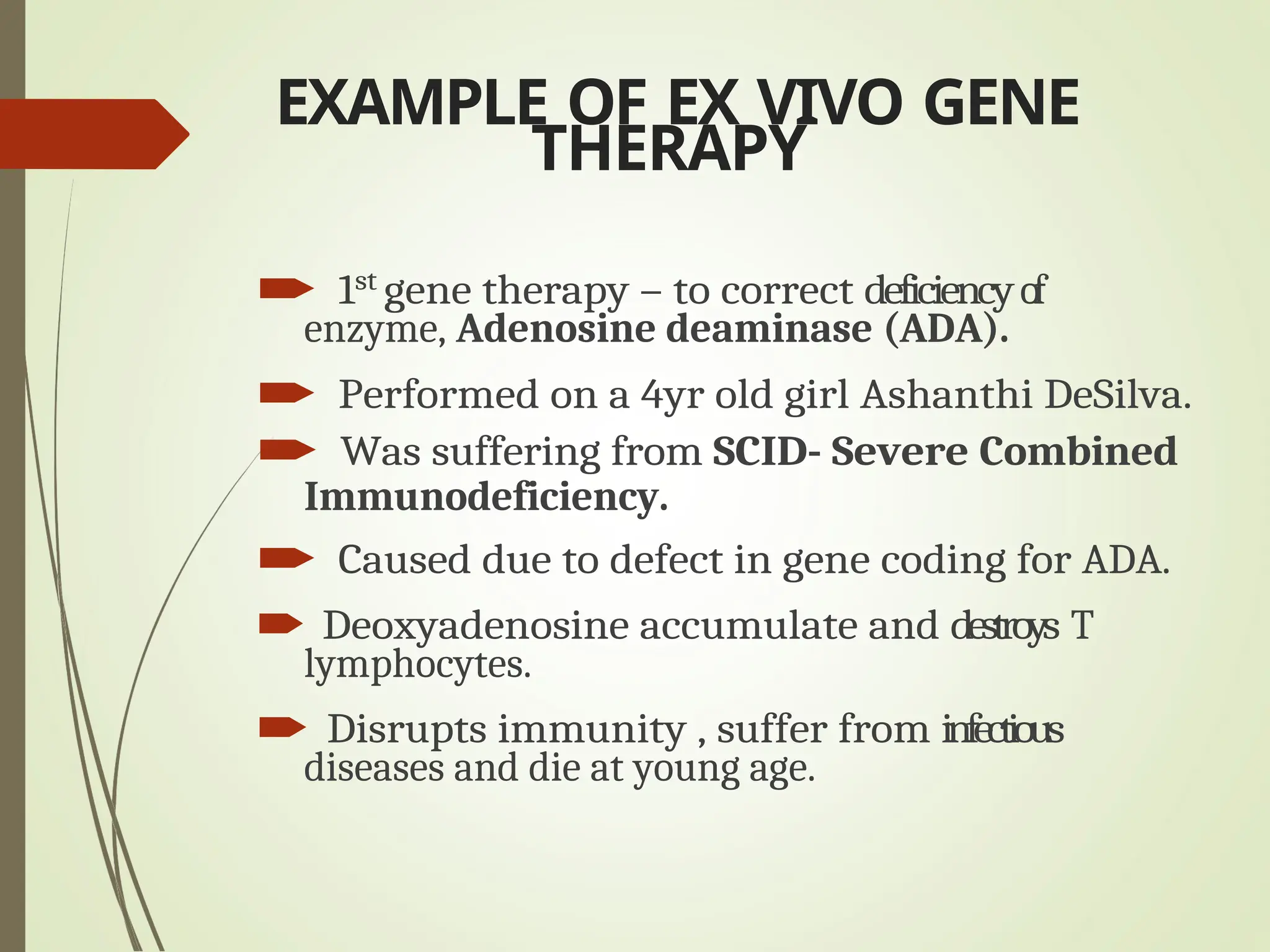 biology investigatory project gene therapy | DOCX
