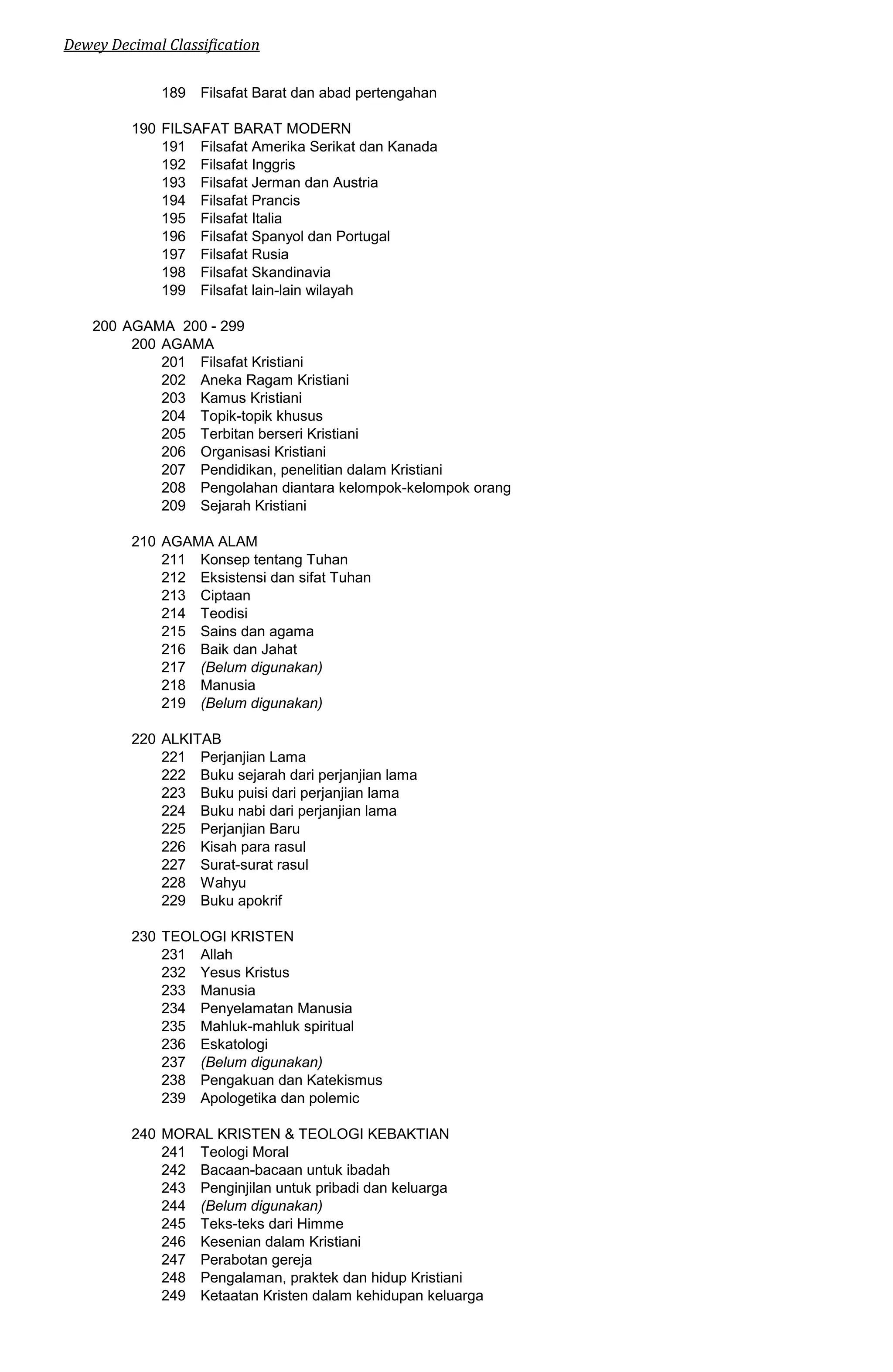 48029550 klasifikasi-buku-menurut-ddc | PDF