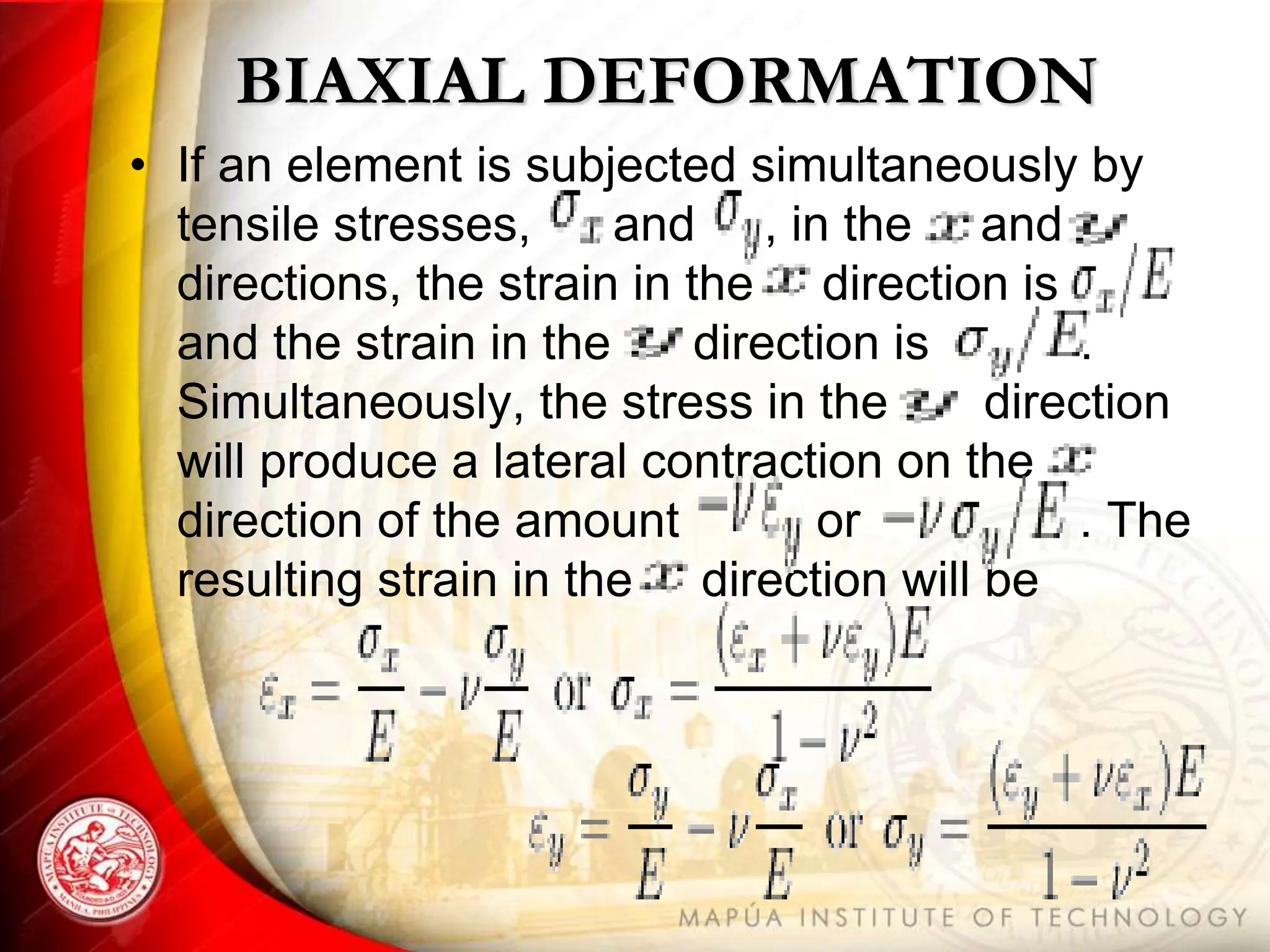 poission ration for biaxial and traxial deformationpt.ppt