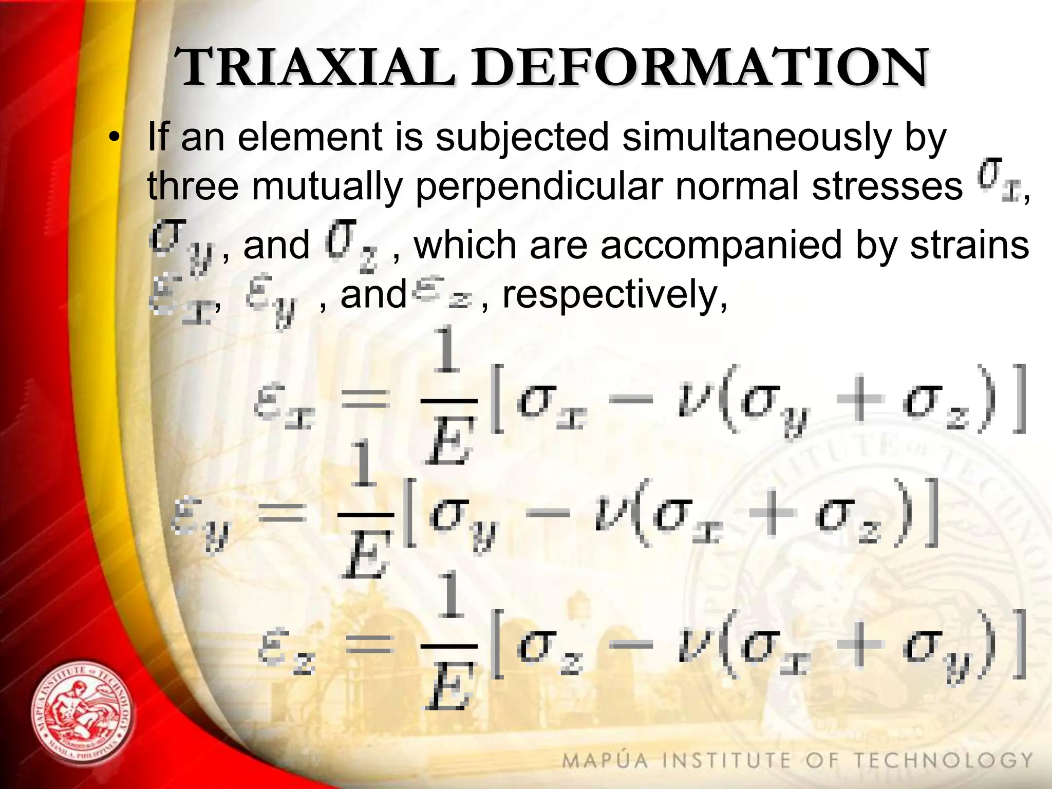 poission ration for biaxial and traxial deformationpt.ppt