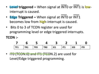 8051 interrupts | PPT