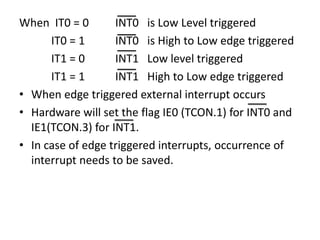 8051 interrupts | PPT