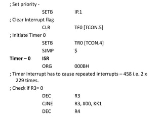8051 interrupts | PPT