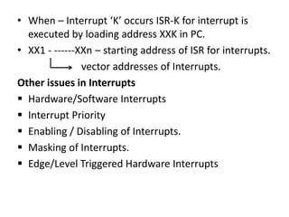 Interrupt Priority Level