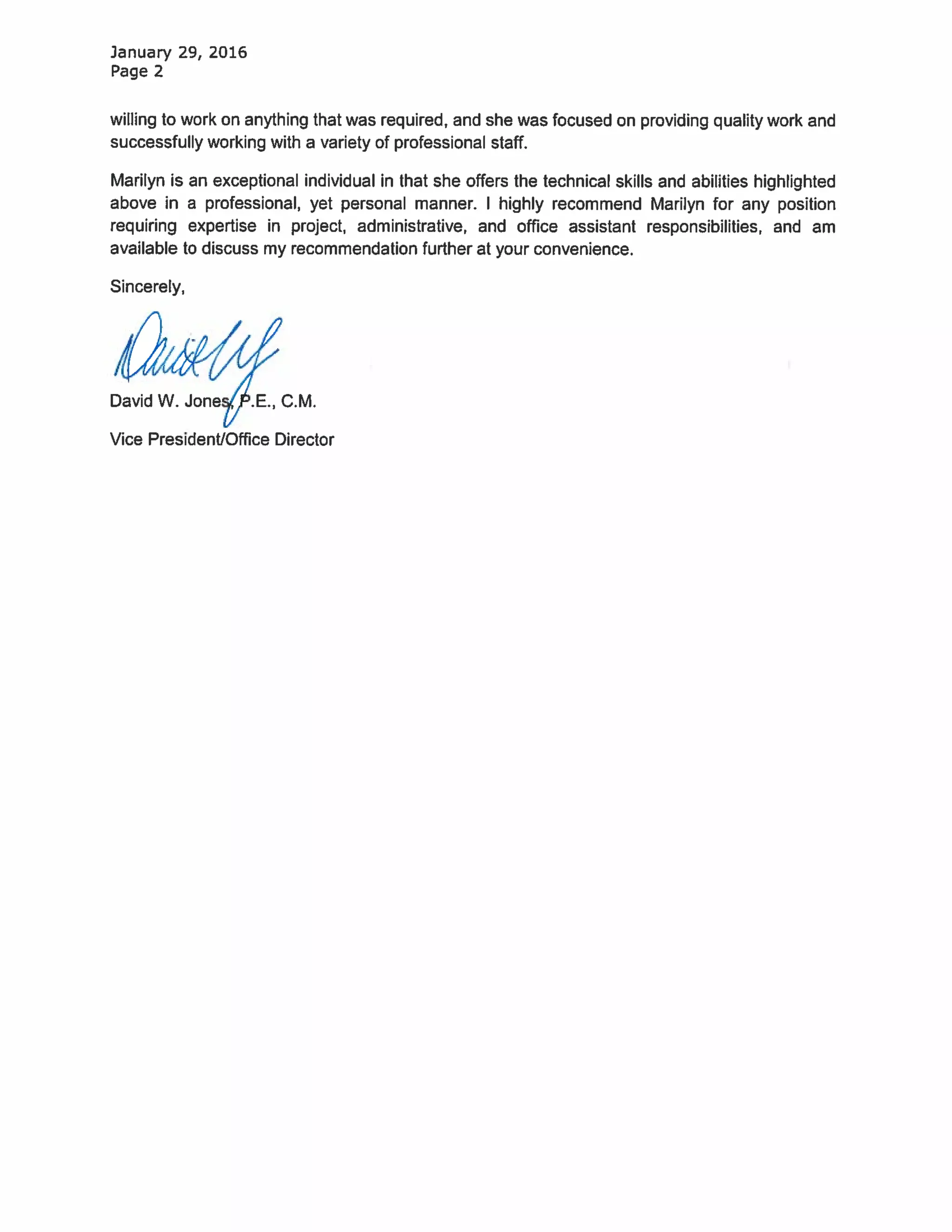 MRA Reference Letter | PDF