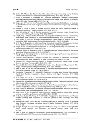 Effect of kernel size on Wiener and Gaussian image filtering | PDF