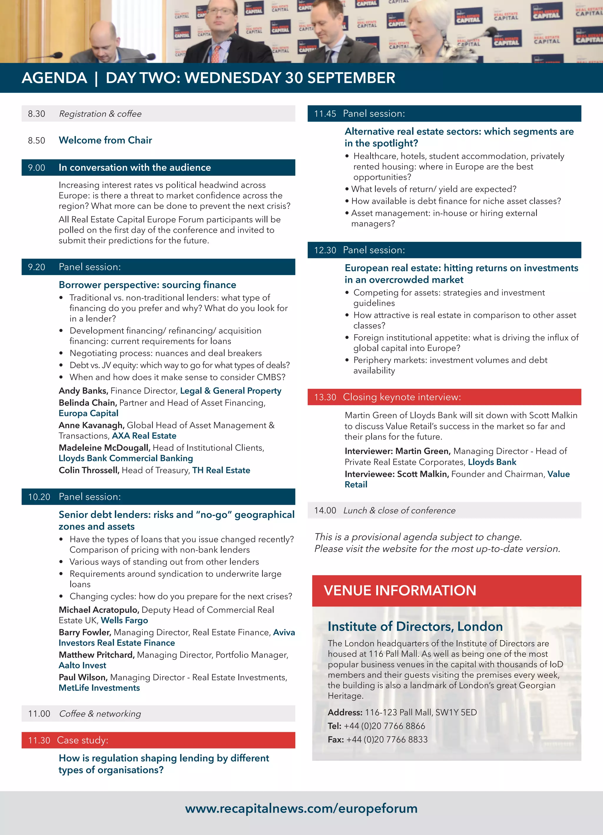 REC-Europe-Forum-2015-Brochure | PDF