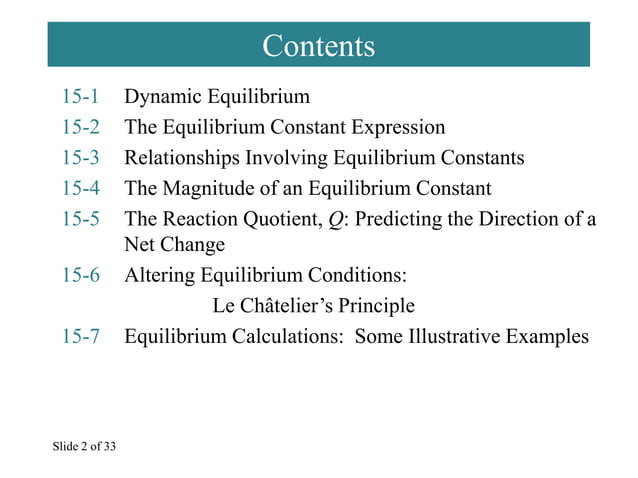 Principles of Chemical Equilibrium.ppt