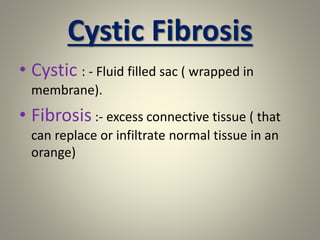 gene therapy for cistic fibrosis | PPTX