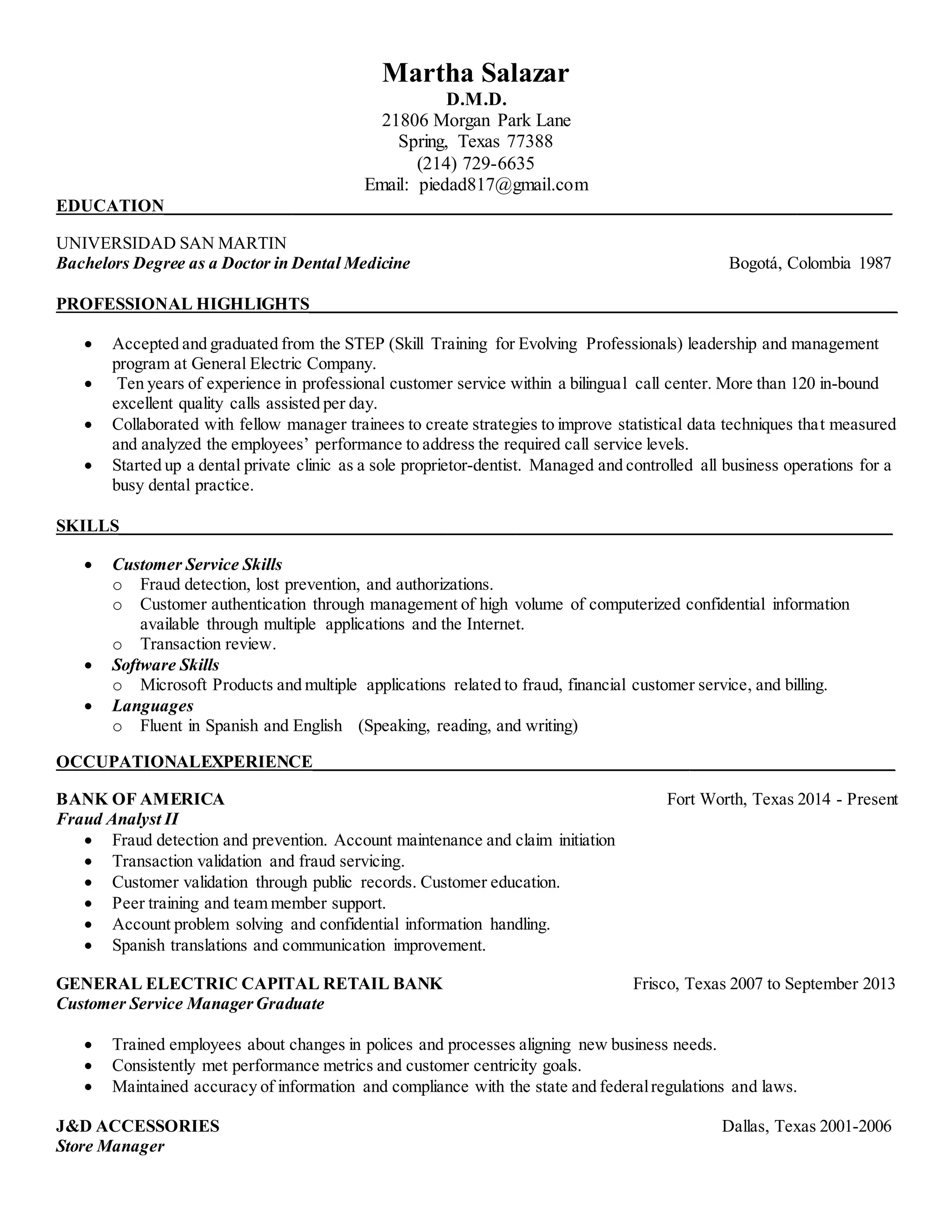 FRAUD ANALYST | DOCX | Business Banking & Finance | Business