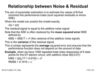 LeastSquaresParameterEstimation.ppt