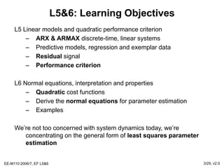 LeastSquaresParameterEstimation.ppt