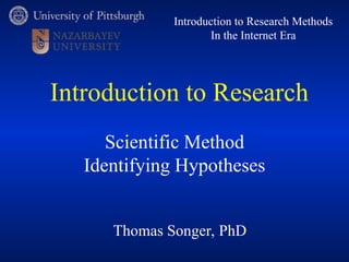 research methodology and research methodology.ppt