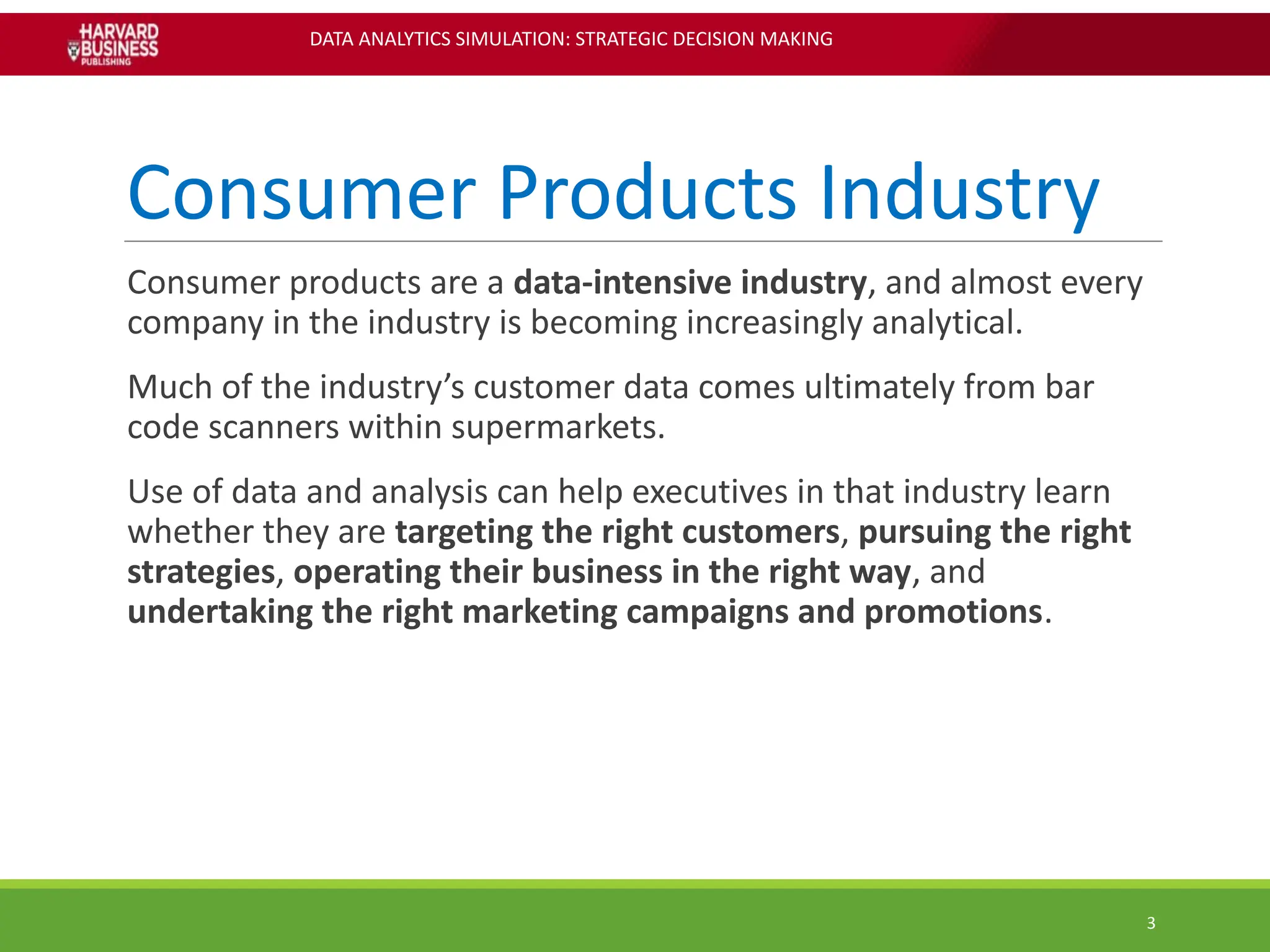 data analytics simulationstrategic decision making | PDF