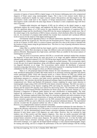 Optimized textural features for mass classification in digital mammography using a weighted ...