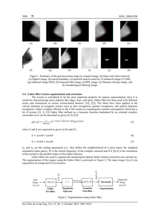 Optimized textural features for mass classification in digital mammography using a weighted ...