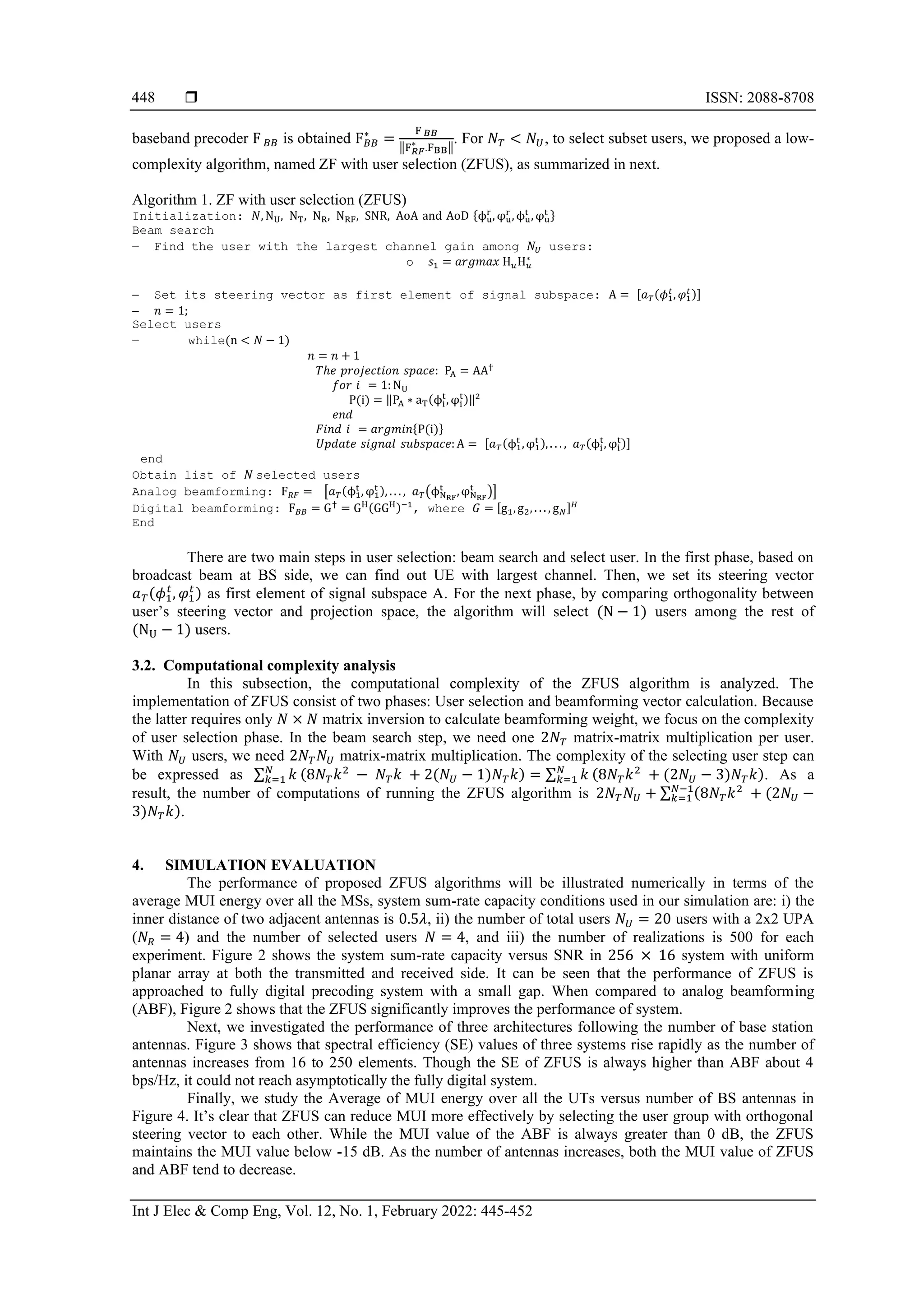 Beam division multiple access for millimeter wave massive MIMO: Hybrid ...